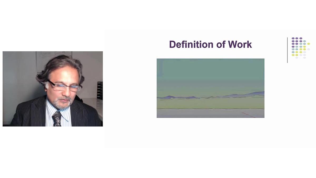 Underline | Work, Energy, and Power Segment 1: Work