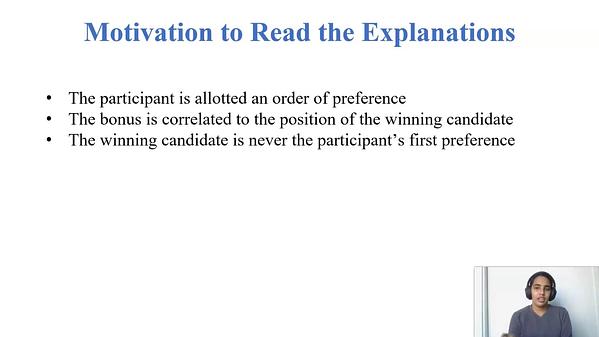 Justifying Social-Choice Mechanism Outcome for Improving Participant ...