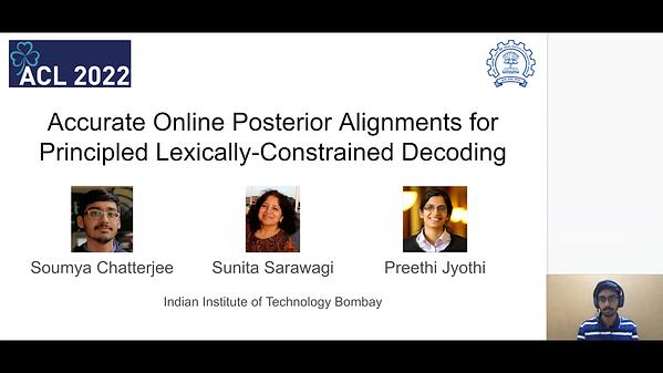 Underline | Accurate Online Posterior Alignments for Principled ... Underline | Accurate Online Posterior Alignments for Principled ...