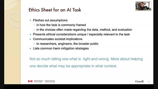 Underline | Ethics Sheets for AI Tasks