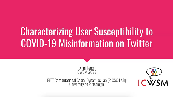 Underline | Characterizing User Susceptibility to COVID-19 ... Underline | Characterizing User Susceptibility to COVID-19 ...