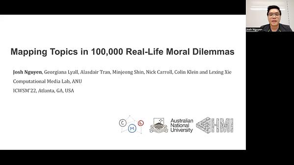 Mapping Topics in 100,000 Real-life Moral Dilemmas | Underline