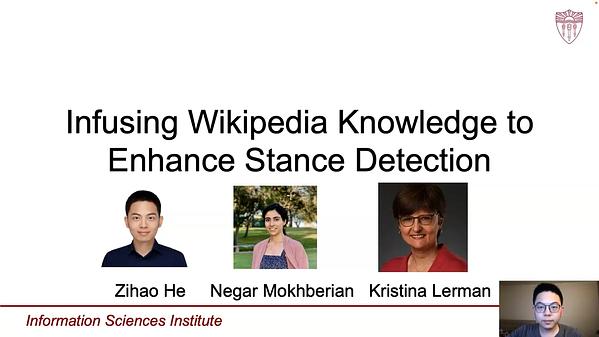 Underline | Infusing Knowledge from Wikipedia to Enhance Stance Detection