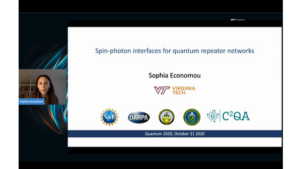 Spin-photon interfaces for quantum repeater networks | Underline