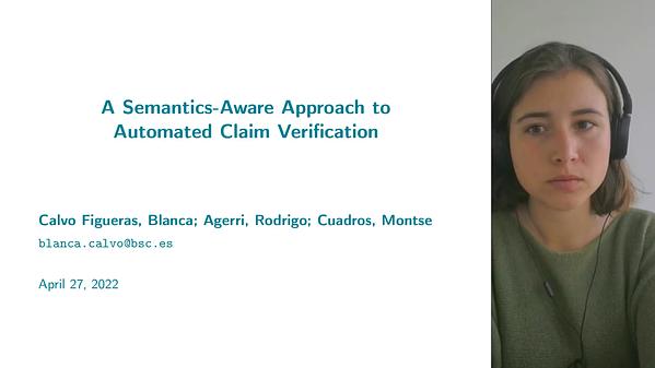 Underline | A Semantics-Aware Approach to Automated Claim Verification