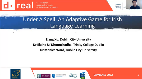 Faoi Gheasa an adaptive game for Irish language learning | Underline