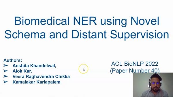 Underline Biomedical Ner Using Novel Schema And Distant Supervision