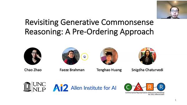 Underline | Revisiting Generative Commonsense Reasoning: A Pre-Ordering ... Underline | Revisiting Generative Commonsense Reasoning: A Pre-Ordering ...