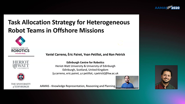 Underline | Task Allocation Strategy for Heterogeneus Robot Teams in Offshore MIssions