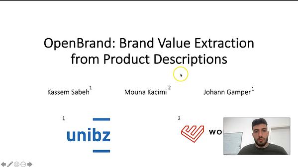 OpenBrand: Open Brand Value Extraction from Product Descriptions | Underline