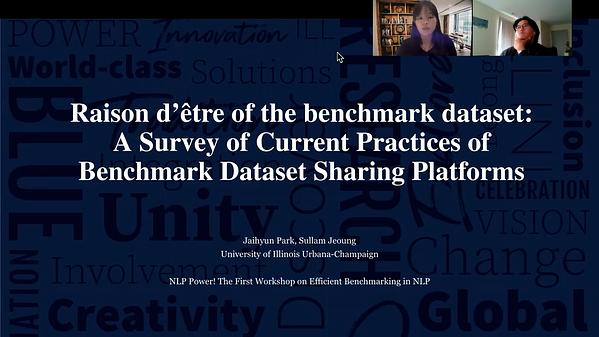 Underline | Raison d'être of the benchmark dataset: A Survey of Current ...
