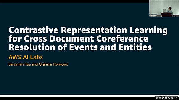 Underline | Contrastive Representation Learning for Cross-Document ... Underline | Contrastive Representation Learning for Cross-Document ...