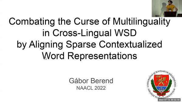 Underline | Combating the Curse of Multilinguality in Cross-Lingual WSD ... Underline | Combating the Curse of Multilinguality in Cross-Lingual WSD ...
