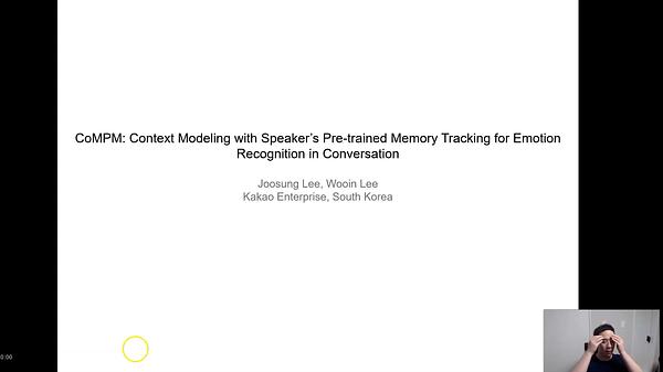 Underline | CoMPM: Context Modeling with Speaker's Pre-trained Memory Tracking for Emotion ...