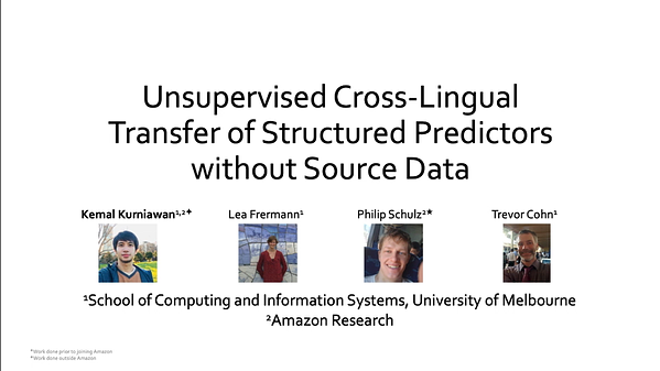 Underline | Unsupervised Cross-Lingual Transfer of Structured ... Underline | Unsupervised Cross-Lingual Transfer of Structured ...