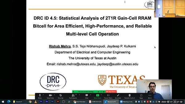 Underline | Statistical Analysis of 2T1R Gain-Cell RRAM Bitcell for ...
