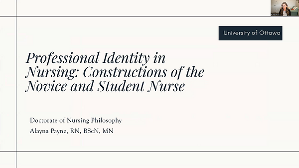 Underline | Professional Identity in Nursing: Constructions of the Student and Novice Nurse