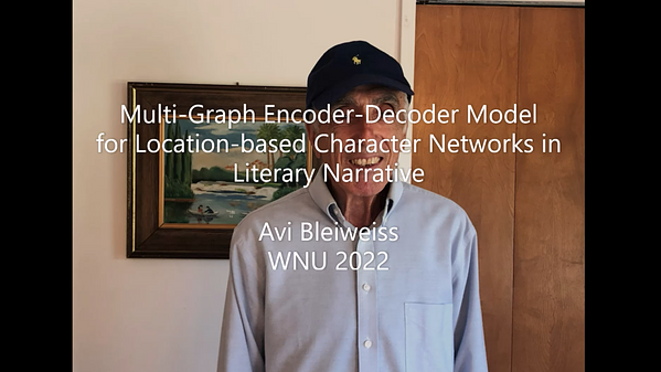 Underline | Multi-Graph Encoder-Decoder Model for Location-based Character Networks in Literary ...