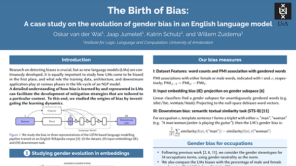 The Birth of Bias: A case study on the evolution of gender bias in an ...