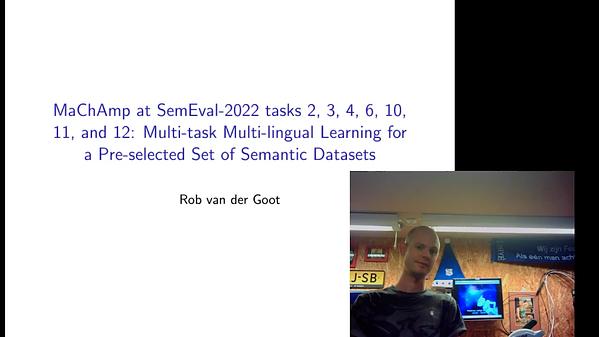 Underline | MaChAmp at SemEval-2022 Tasks 2, 3, 4, 6, 10, 11, and 12: Multi-task Multi-lingual ...