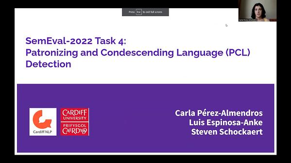 Underline | SemEval-2022 Task 4: Patronizing and Condescending Language ... Underline | SemEval-2022 Task 4: Patronizing and Condescending Language ...
