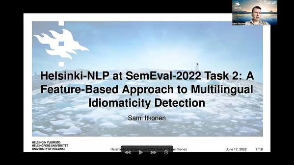 Underline | Helsinki-NLP at SemEval-2022 Task 2: A Feature-Based ... Underline | Helsinki-NLP at SemEval-2022 Task 2: A Feature-Based ...