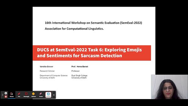 Underline | DUCS at SemEval-2022 Task 6: Exploring Emojis and Sentiments for Sarcasm Detection