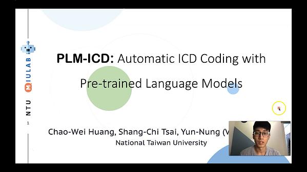 Underline | PLM-ICD: Automatic ICD Coding with Pretrained Language Models