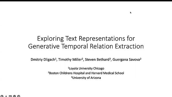 Underline | Exploring Text Representations for Generative Temporal ... Underline | Exploring Text Representations for Generative Temporal ...