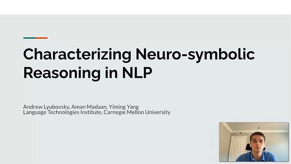 Underline | Characterizing Neuro-symbolic Reasoning in NLP Underline | Characterizing Neuro-symbolic Reasoning in NLP