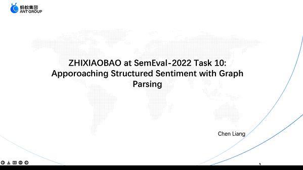 Underline | ZHIXIAOBAO at SemEval-2022 Task 10: Apporoaching Structured Sentiment with Graph Parsing