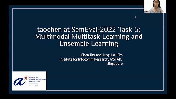 Underline | taochen at SemEval-2022 Task 5: Multimodal Multitask Learning and Ensemble Learning