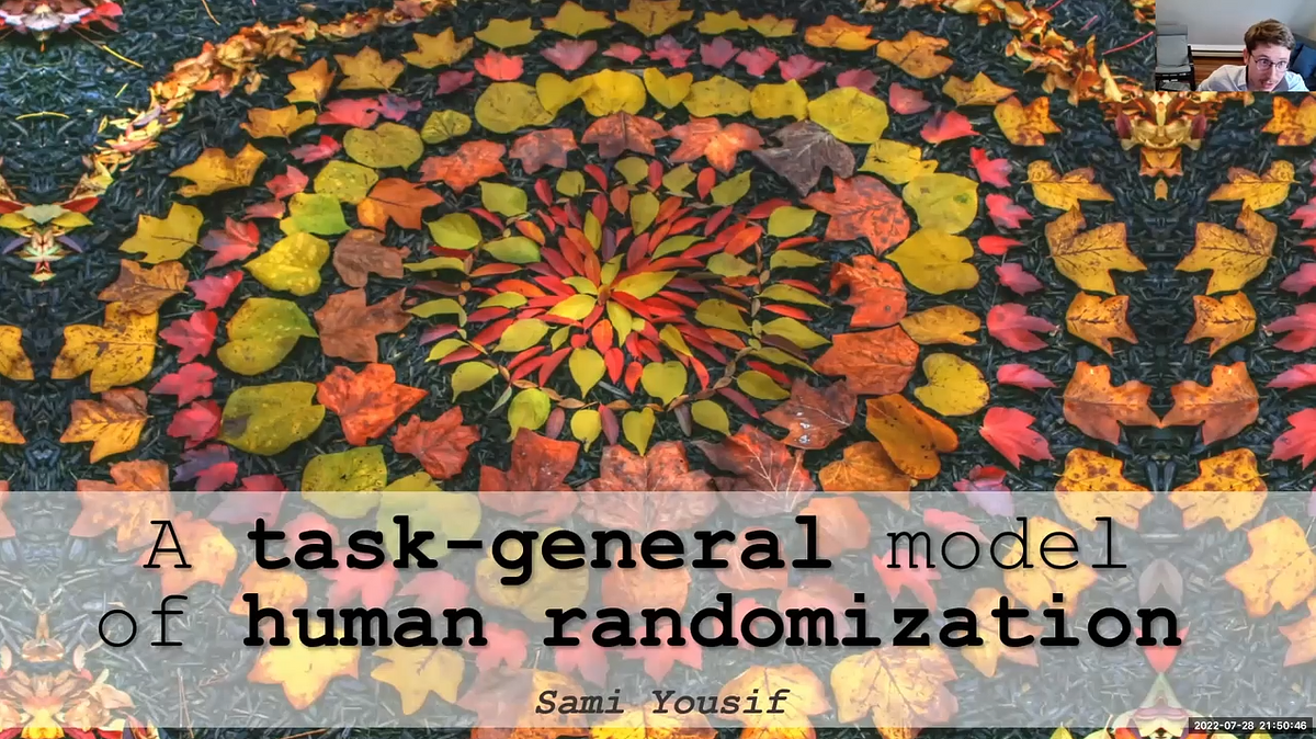 Underline A Task General Model Of Human Randomization