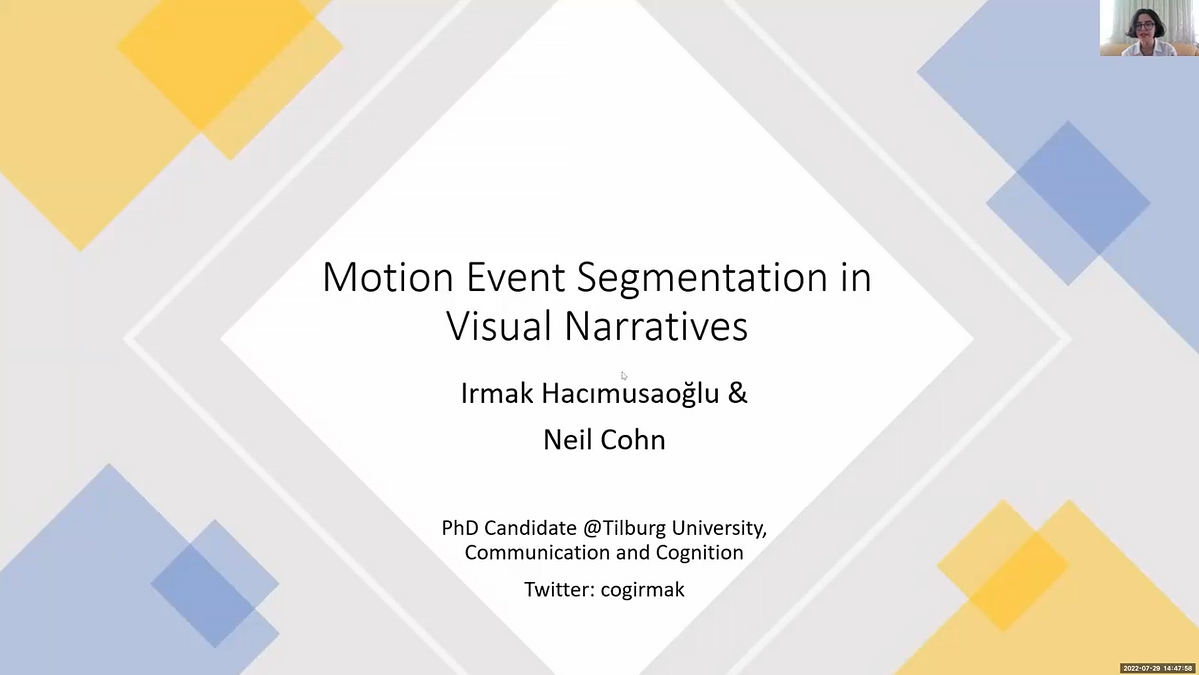 Underline | Motion Event Segmentation in Visual Narratives