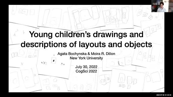 Young children’s drawings and descriptions of layouts and objects ...