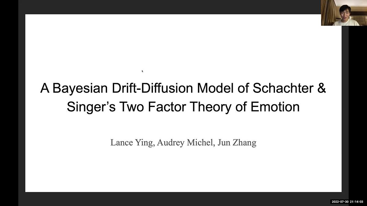 Underline | A Bayesian Dri-Diffusion Model of Schachter-Singer’s Two ...