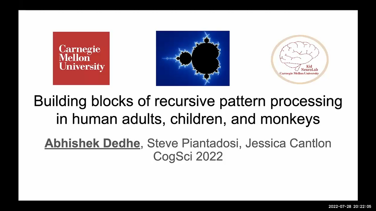 Underline | Building Blocks of Recursive Pattern Processing in Human Adults