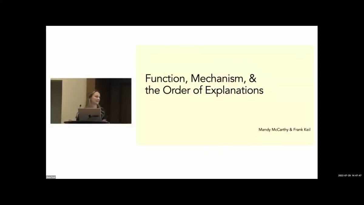 Underline | A Right Way to Explain? Function, Mechanism, and the Order ...