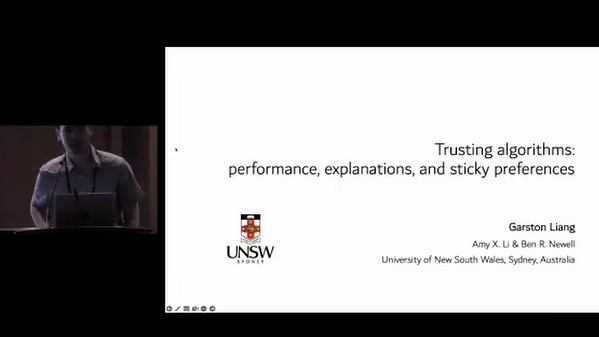 Trusting algorithms: performance, explanations, and sticky preferences | Underline
