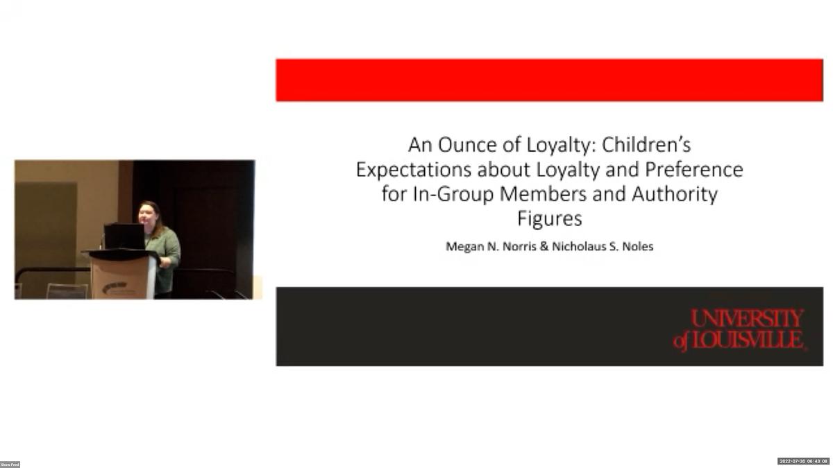 Underline | ‘An ounce of loyalty’: Children’s expectations about ...