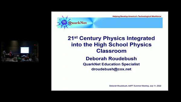 Underline | 21st Century Physics Integrated into the High School ...