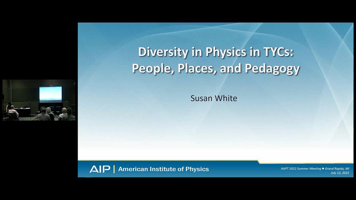 Underline | Diversity in Physics in TYCs: People, Places, and Pedagogy