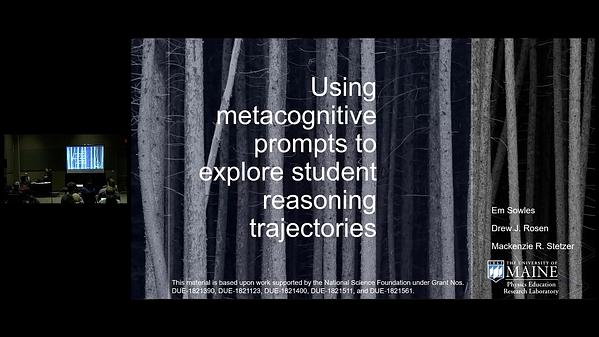 Underline | Using Metacognitive Prompts to Explore Student Reasoning ...