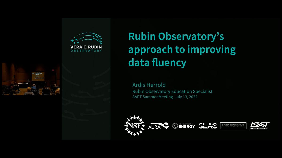Underline | Rubin Observatory’s Approach to Improving Data Fluency Underline | Rubin Observatory’s Approach to Improving Data Fluency