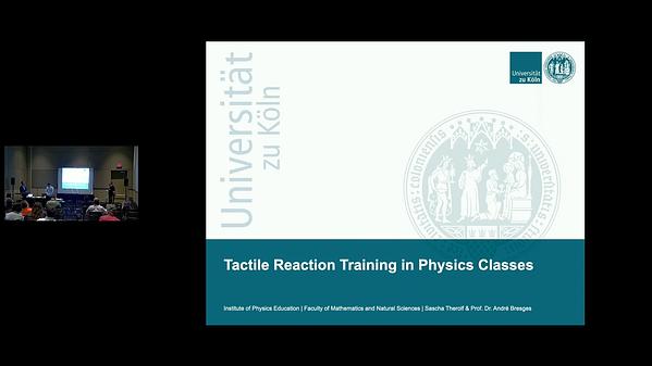 Underline | Tactile Reaction Training in Physics Classes