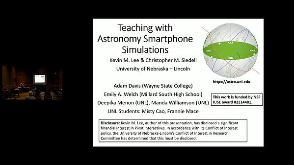Underline | Teaching with Astronomy Smartphone Simulations