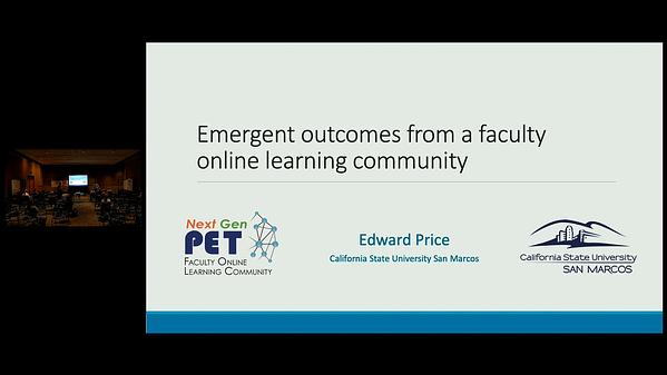 Underline | Emergent outcomes from a faculty online learning community