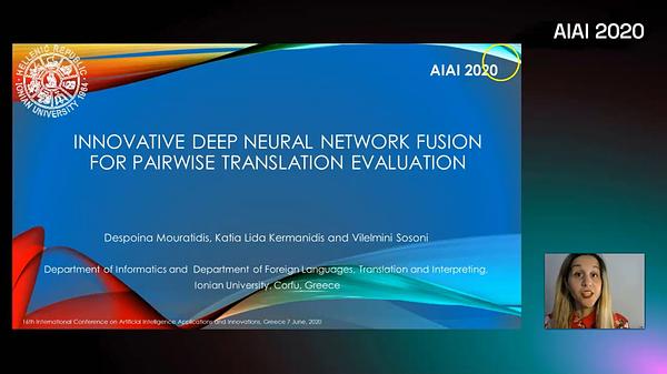 Underline | Innovative Deep Neural Network Fusion for Pairwise Translation Evaluation