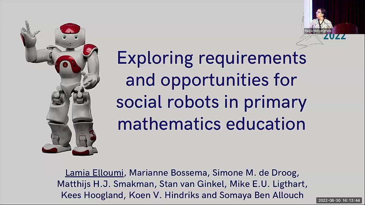 Underline | Exploring requirements and opportunities for social robots in primary mathematics ...