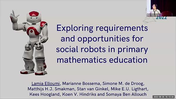 Underline | Exploring requirements and opportunities for social robots in primary mathematics ...